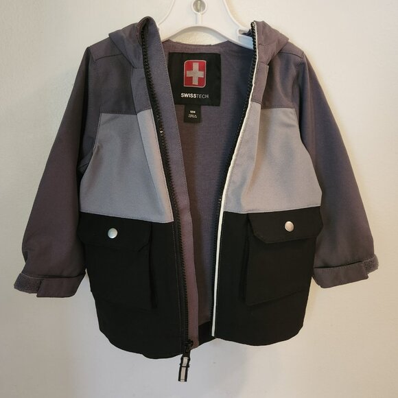 Swiss Tech | Jackets & Coats | 8m Swiss Tech Baby Boys Jacket Gray ...